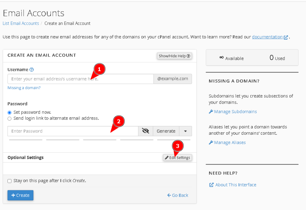 How Do I Create Email Accounts in cPanel | Hosting Home