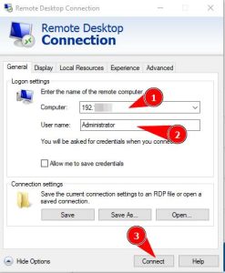 How to connect Remote Desktop – RDP from Windows – 10? | HostingHome | KB